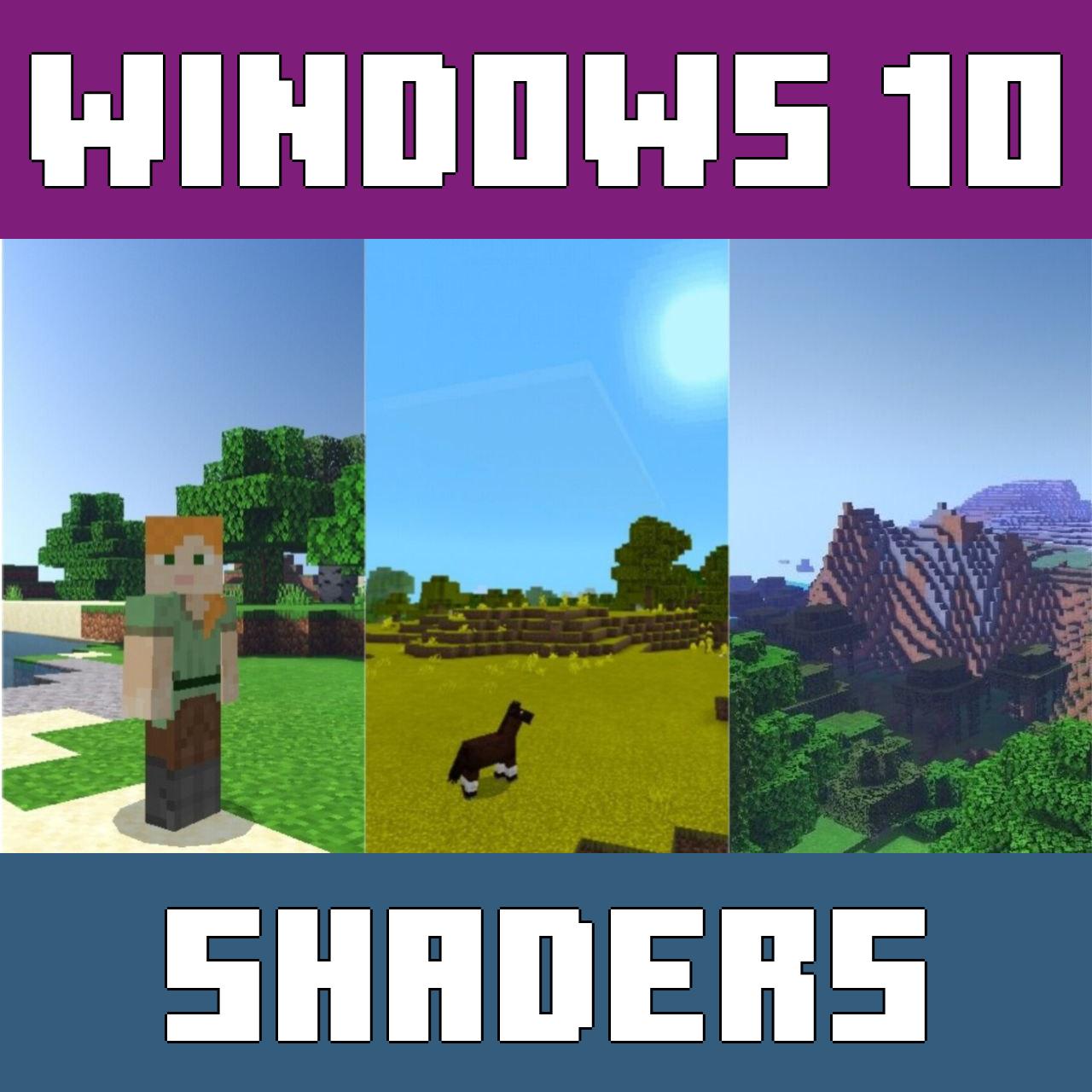 Download Shaders for Minecraft Windows 10 Edition Free