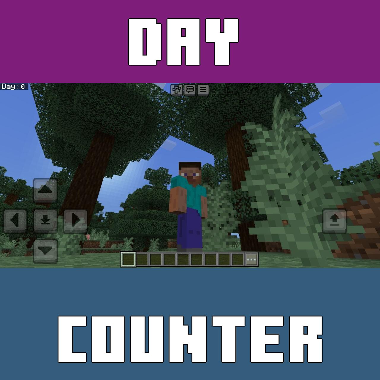 Download Day Counter Mod Minecraft Bedrock – Day Counter Mod